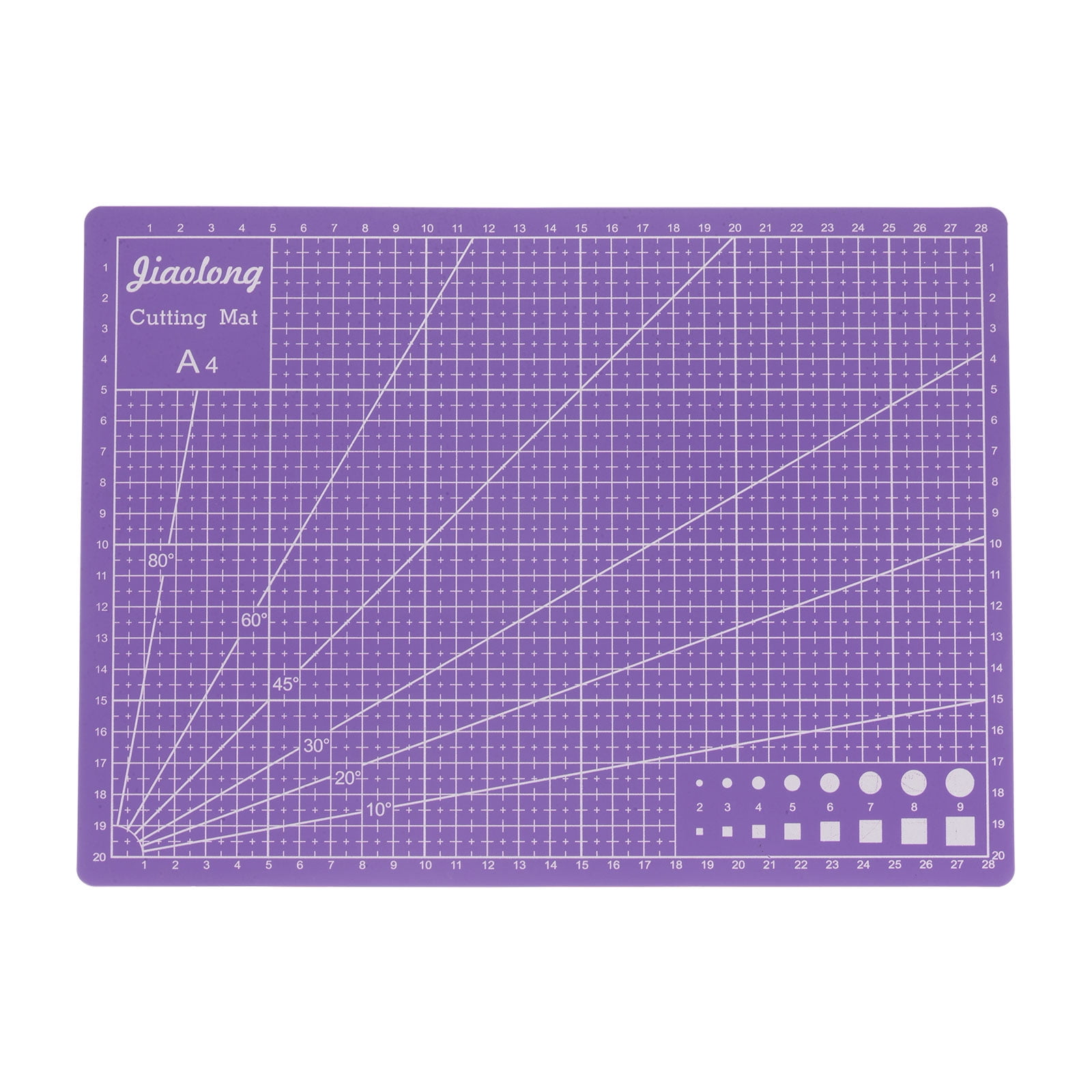 Uxcell A4 Self-Healing Cutting Mat 12"x9" Double-Sided Craft Cutting ...