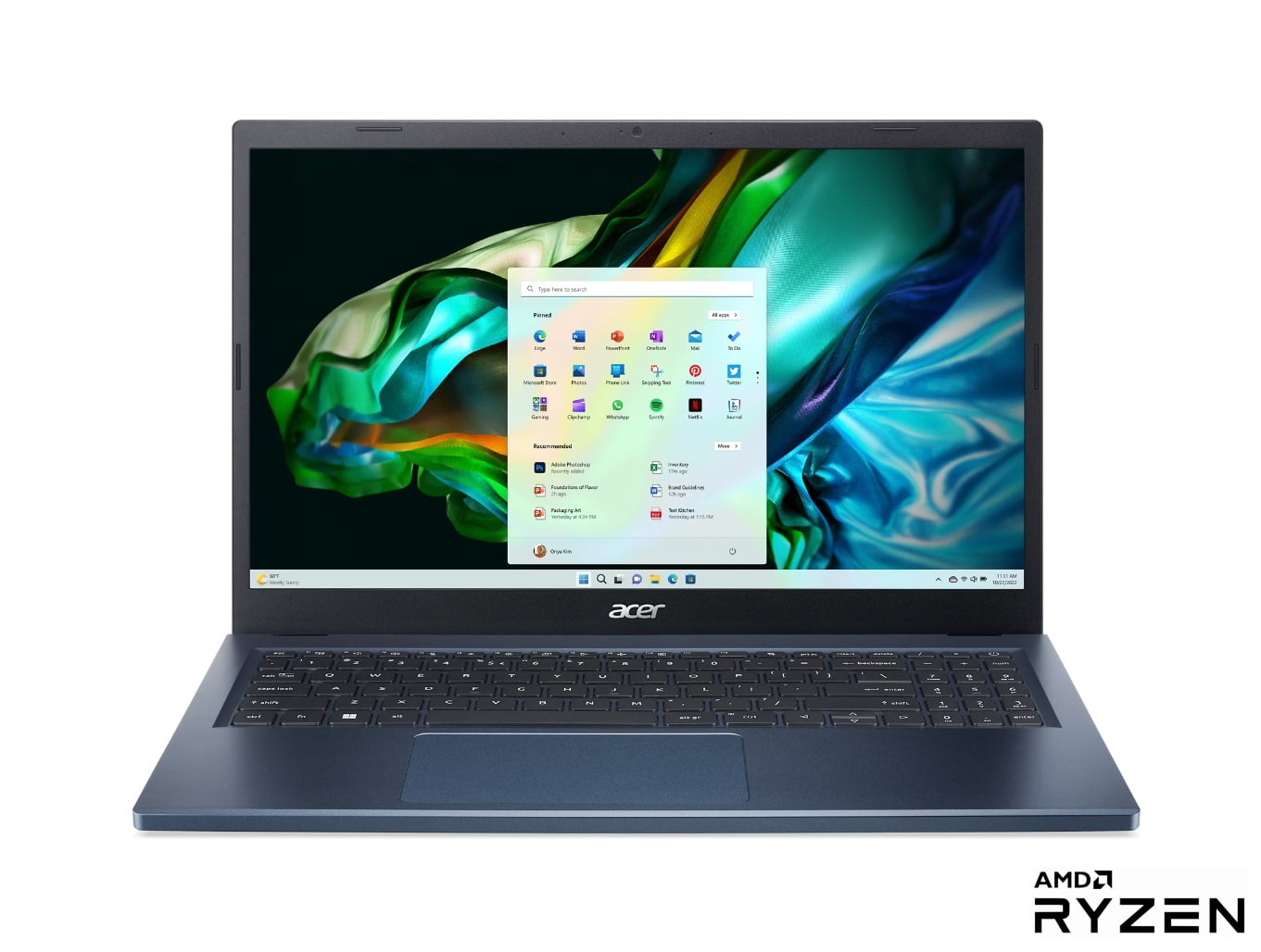 Laptop Acer Aspire 3 AMD Ryzen 5 7520U RAM 8GB SSD 512GB Pantalla Full HD 15.6' | Walmart en línea