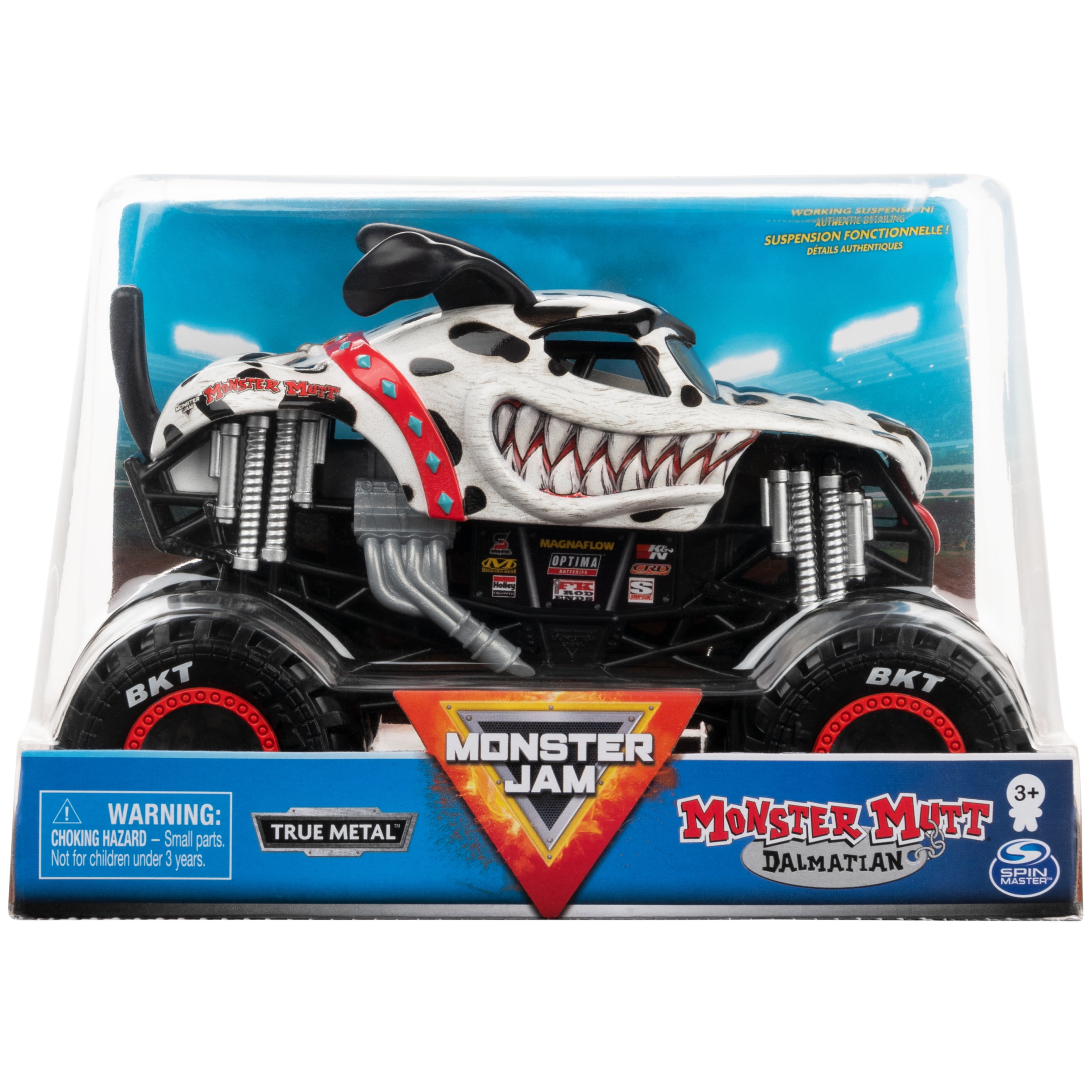 Monster Jam, Official Monster Mutt Dalmatian Monster Truck, Collector ...