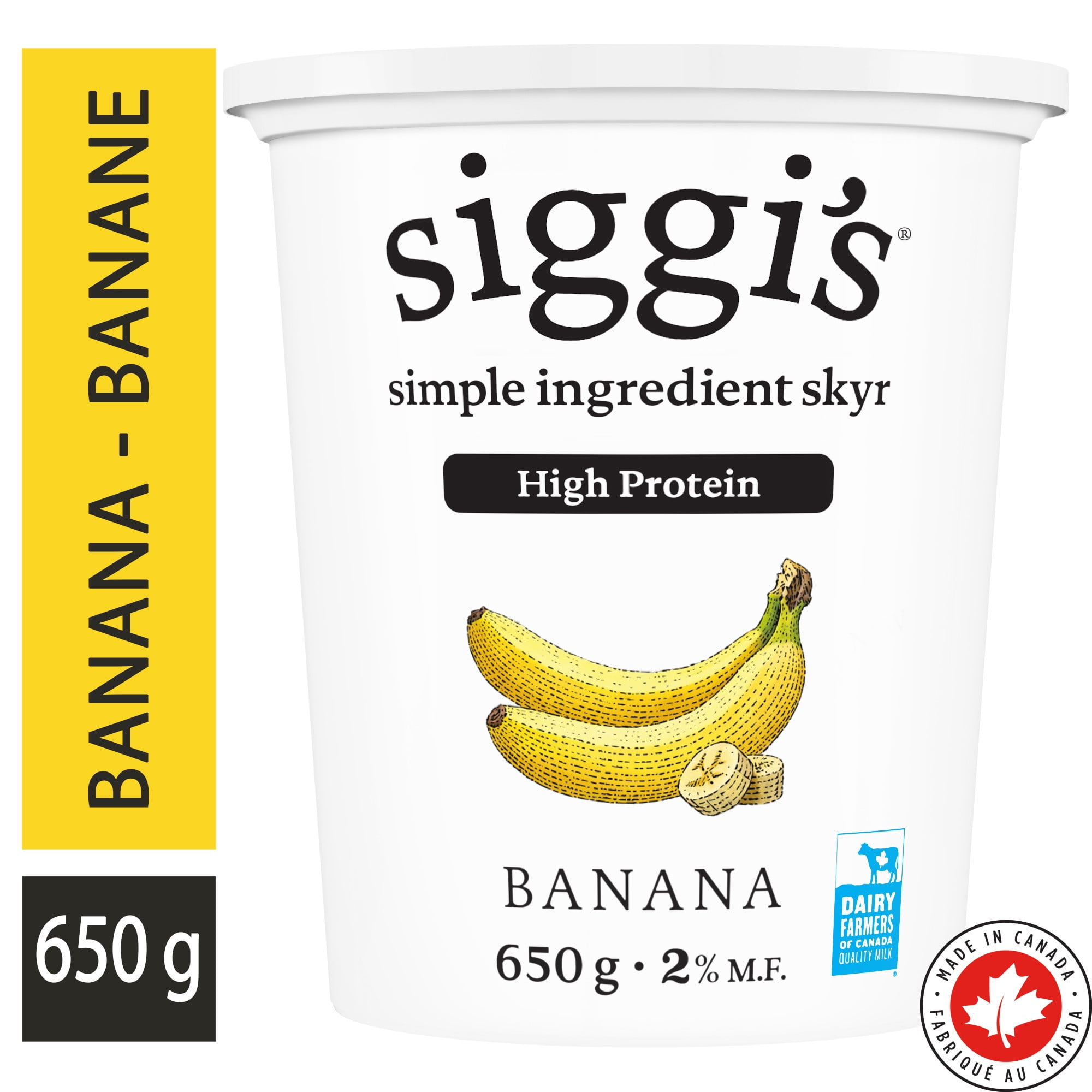 Click here for Siggis Banana Skyr Yogurt 2 650g prices