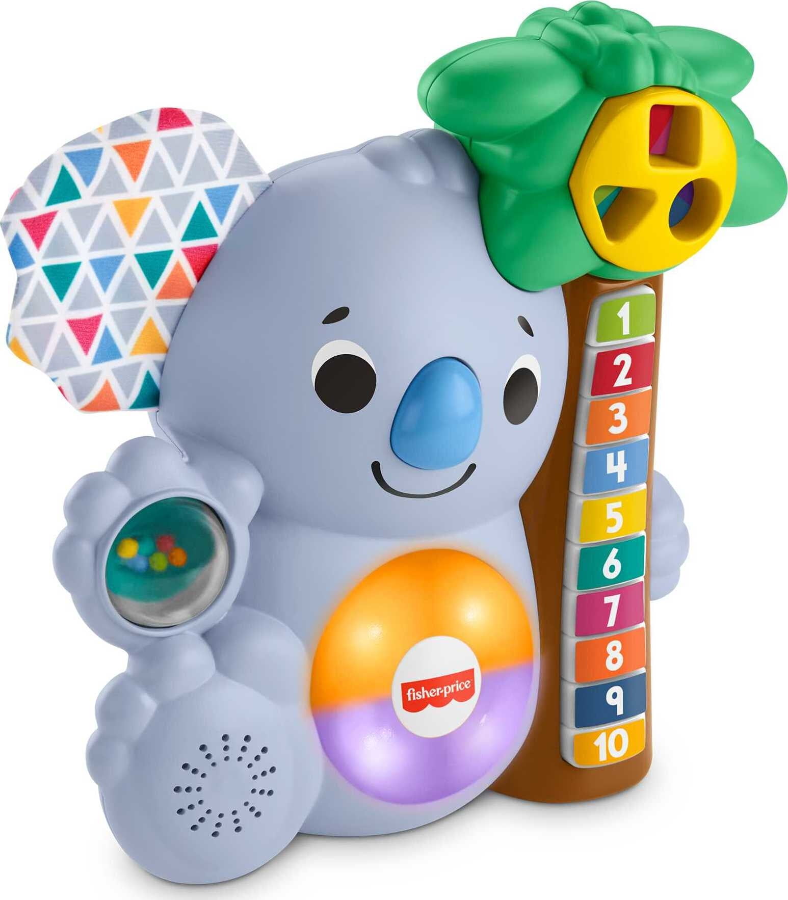 Fisher-Price Linkimals Counting Koala Baby & Toddler Learning Toy with ...