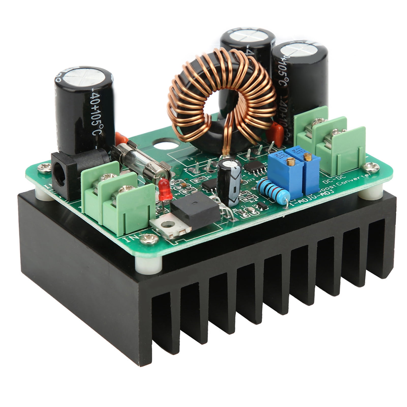 Convertidor de fuente de alimentación Boost, módulo elevador de 600 W ...