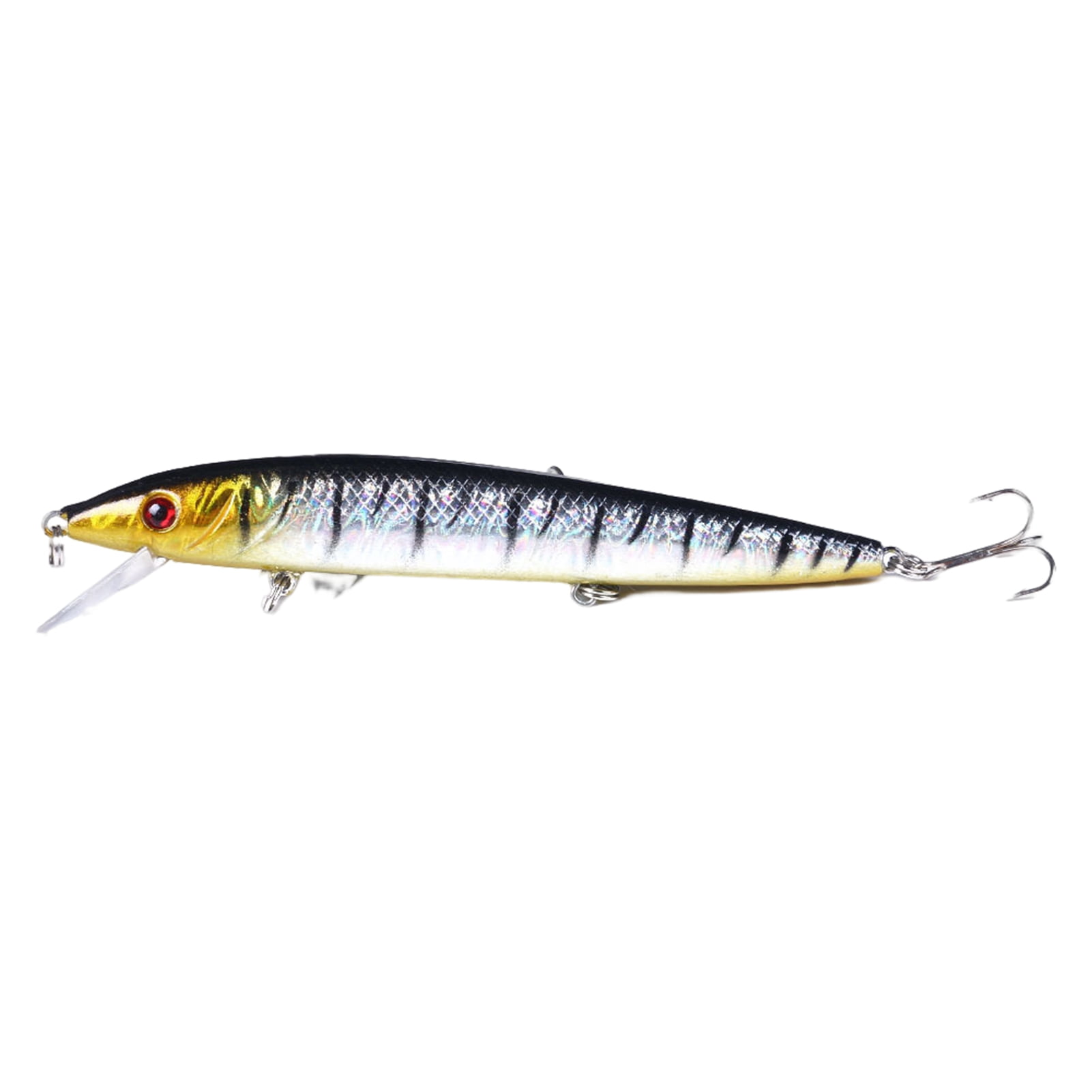 AURORA TRADE 12CM/13.8G Fishing Lure Simulated Sharp Hook Bright Color ...