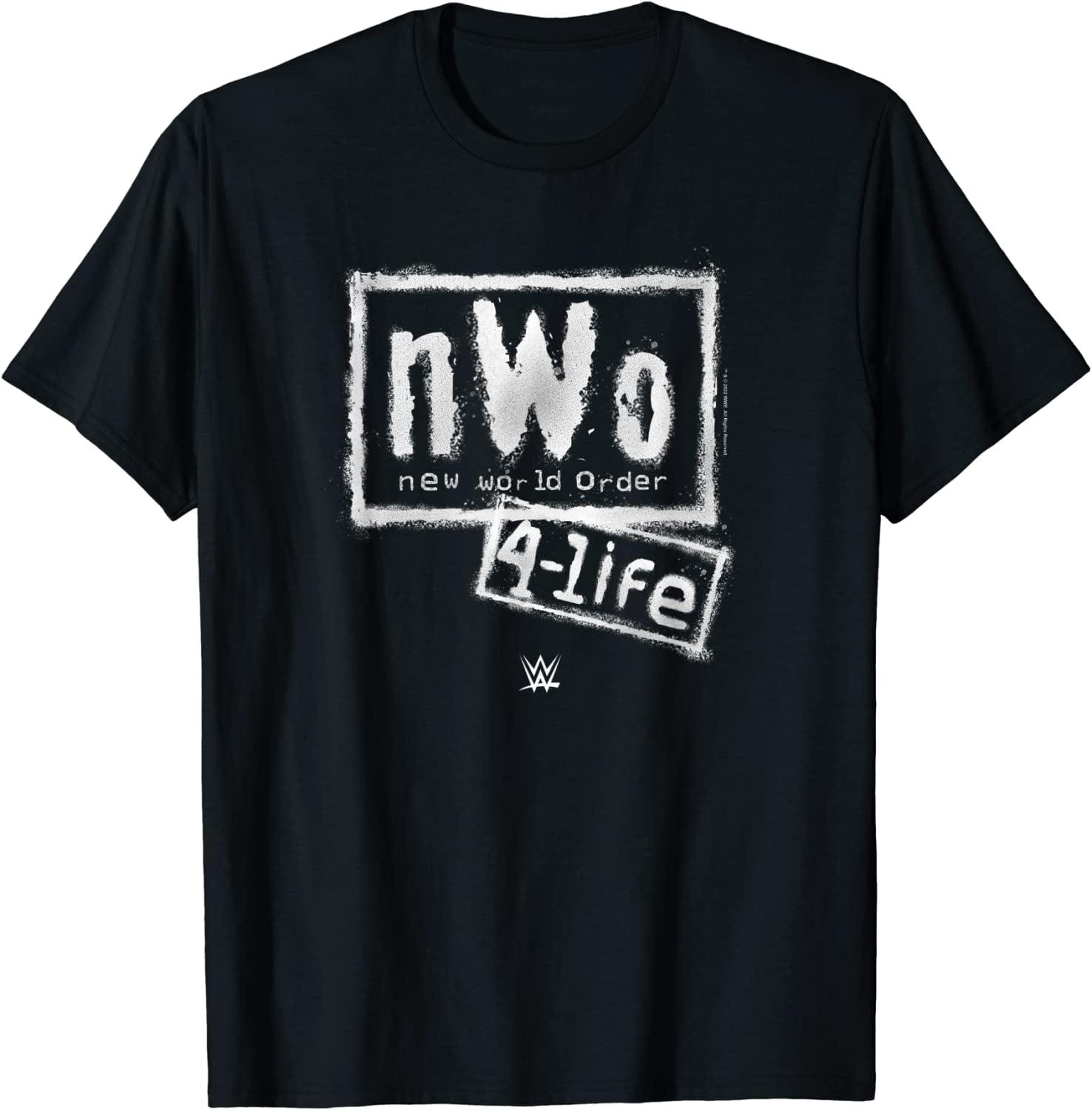 Wcw Nwo T Shirt Front And Back