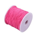 Stri 100M in 1 Roll Pink Elastic String DIY Jewelry Accessories Manmade ...
