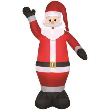 Gemmy Airblown Animated Santa Clock Inflatable - Walmart.com