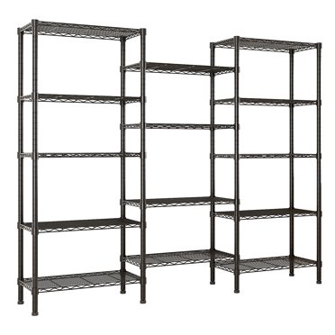 Garage Racking, Adjustable Heavy Duty Storage Racking, 5-Tier Metal ...