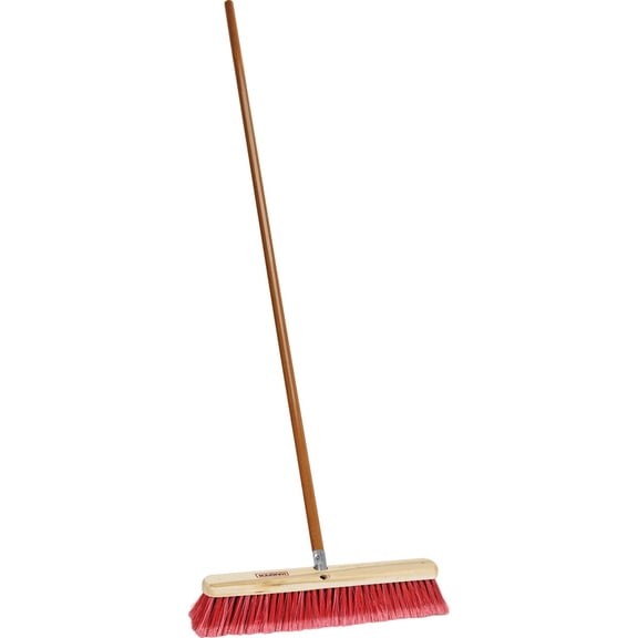 Harper Corn Broom Heavy Duty - Wood Handle, Broomcorn Bristles, Indoor ...
