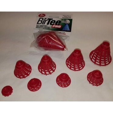 Rubber Golf Tee Holder (Wood Tee Adapter) for Practice & Driving Range ...