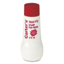 Carters AVE21447EA 2 oz Neat-Flo Stamp Pad Inker Bottle, Red - Walmart.com