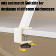 Clamp-On Desktop Elevated Storage Shelf, Adjustable Tabletop Organizer ...