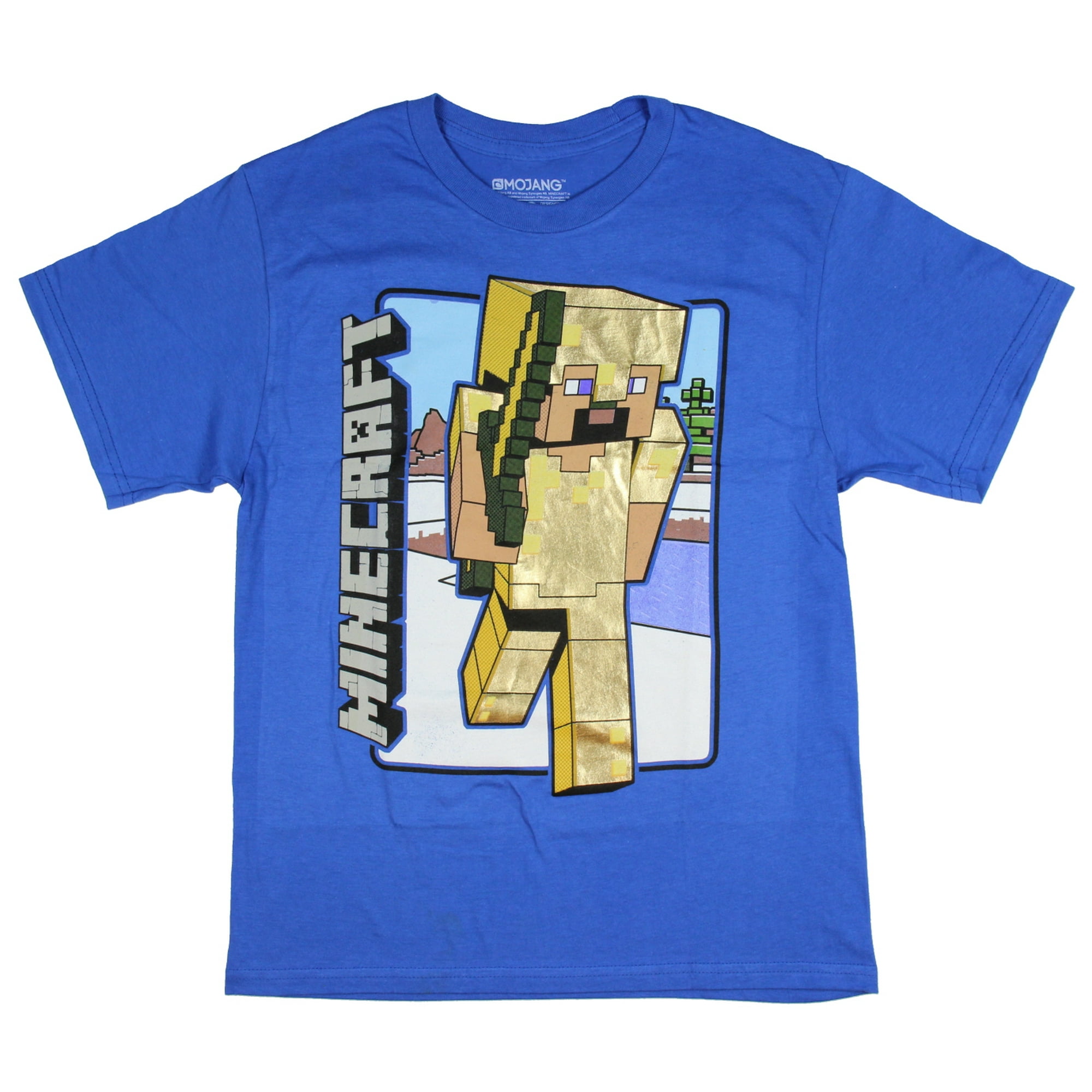 Printable Minecraft Steve Shirt