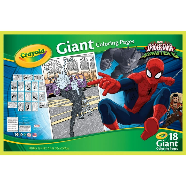 Spiderman Vs Electro Coloring Pages