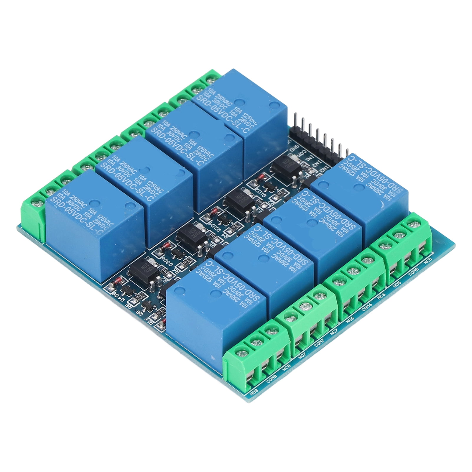 Optocoupler Isolation Relay Module,8 Channel Relay Module Photocoupler ...