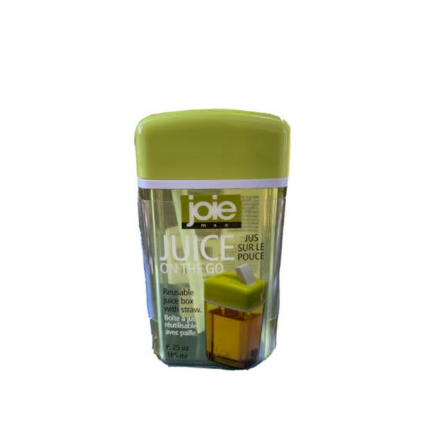 Joie MSC ~ Juice On The Go ~ Reusable Juice Box With Straw ~ 6.25 Oz ...