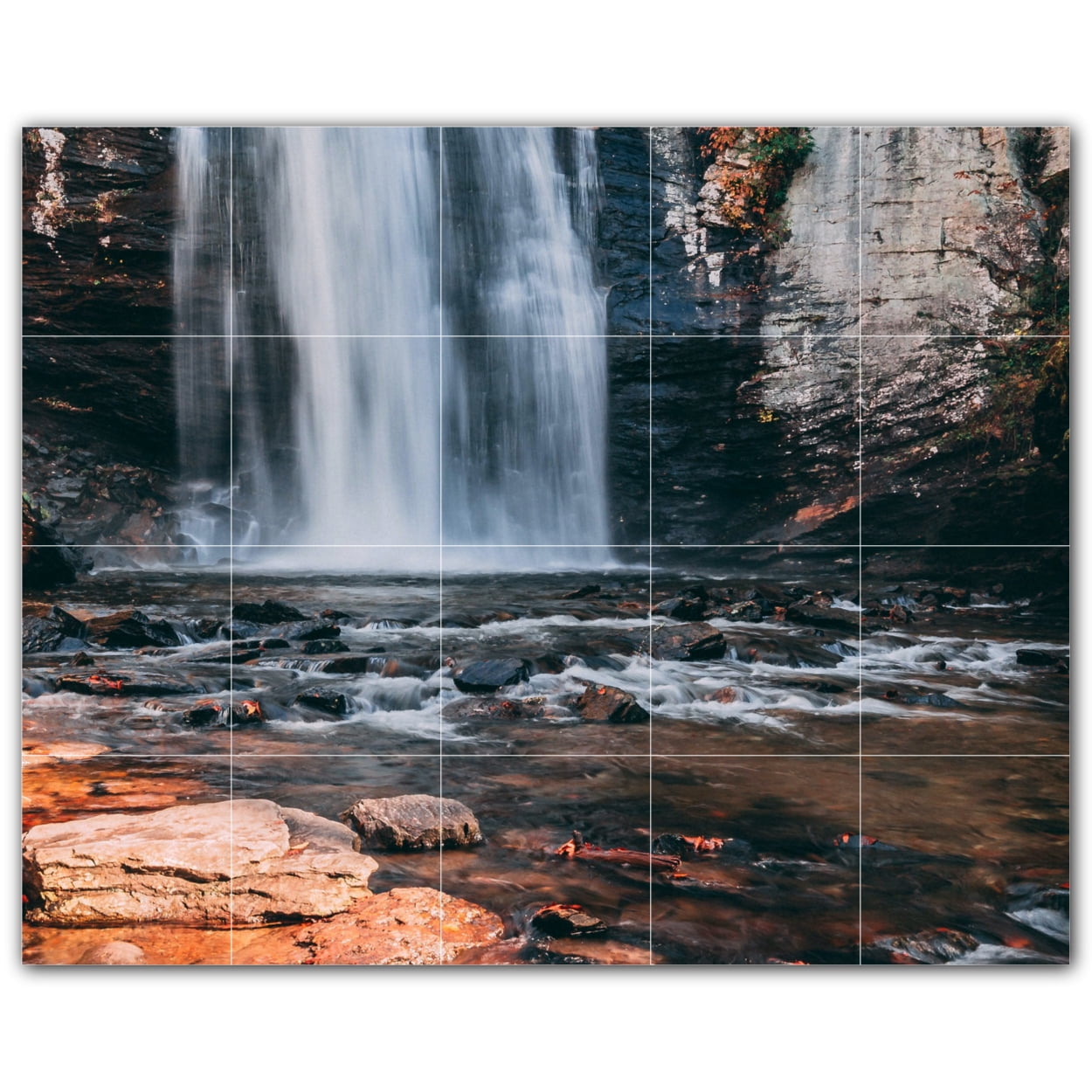 Picture-Tiles.com: Waterfalls Ceramic Tile Wall Mural WAL501109-54M. 30 ...