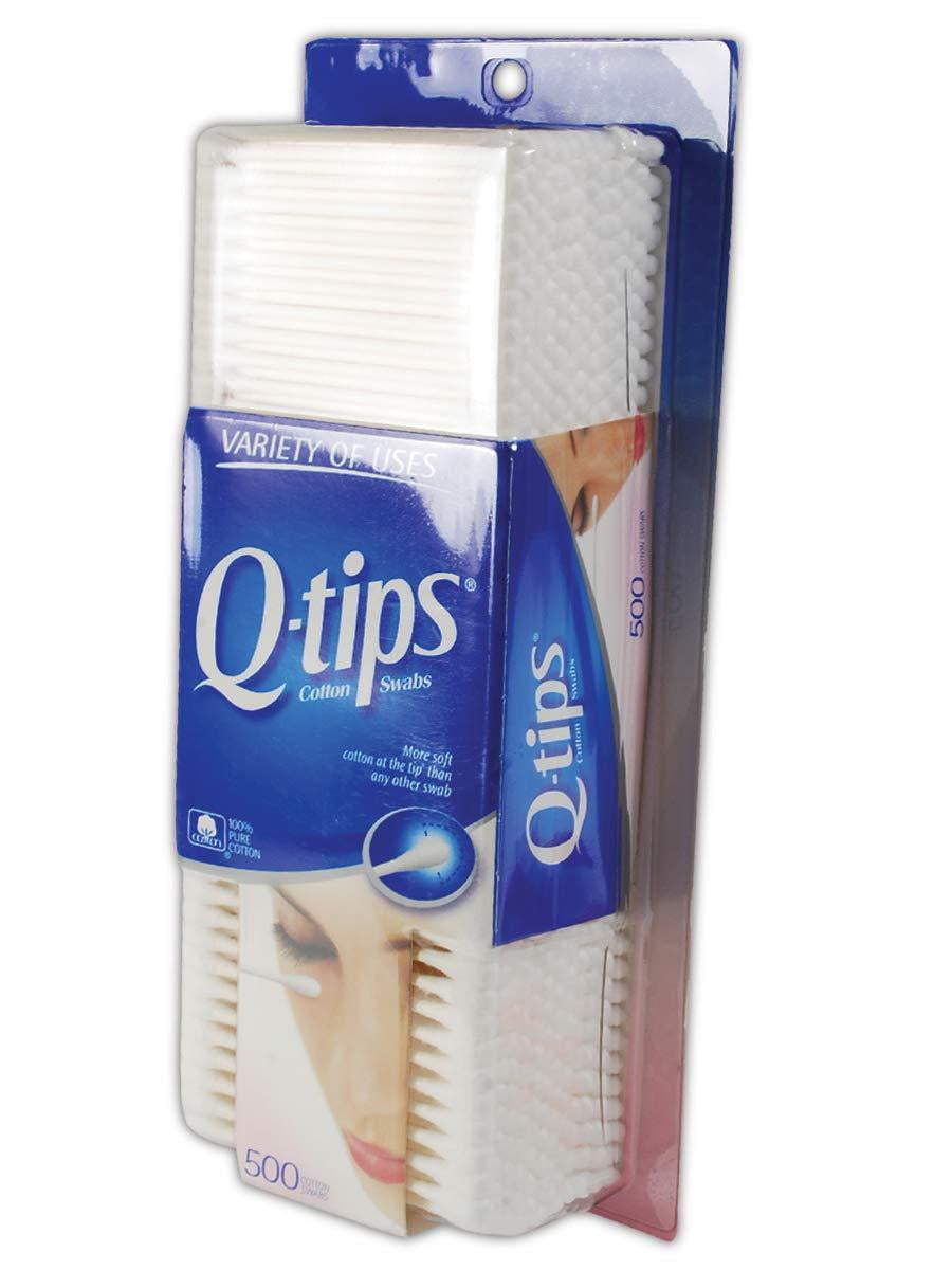 623181 Q-Tip Cotton Swab, Standard, White (Pack of 500) - Walmart.com