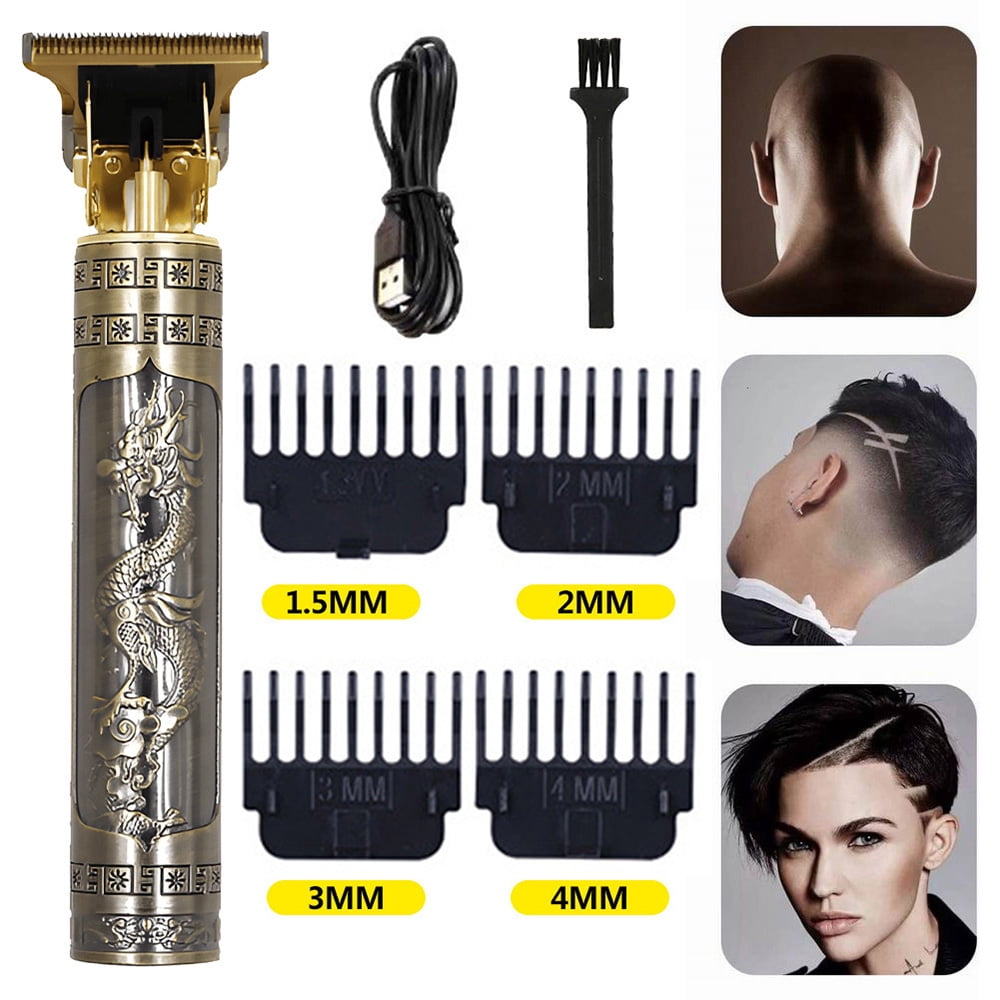 Hair Clippers for Men, Professional Hair Trimmer T Blade Trimmer Zero ...