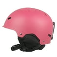 Unisex Snow Helmet with Detachable Earmuffs-Snowboard Helmet with ...