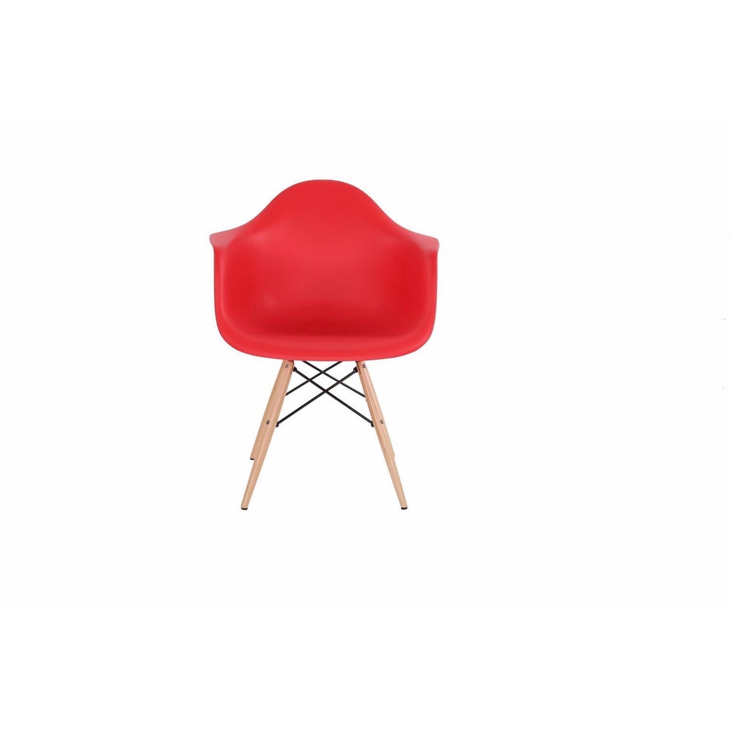 Click here for Nicer Furniture Red Wooden Legs Eames Dar Chair prices