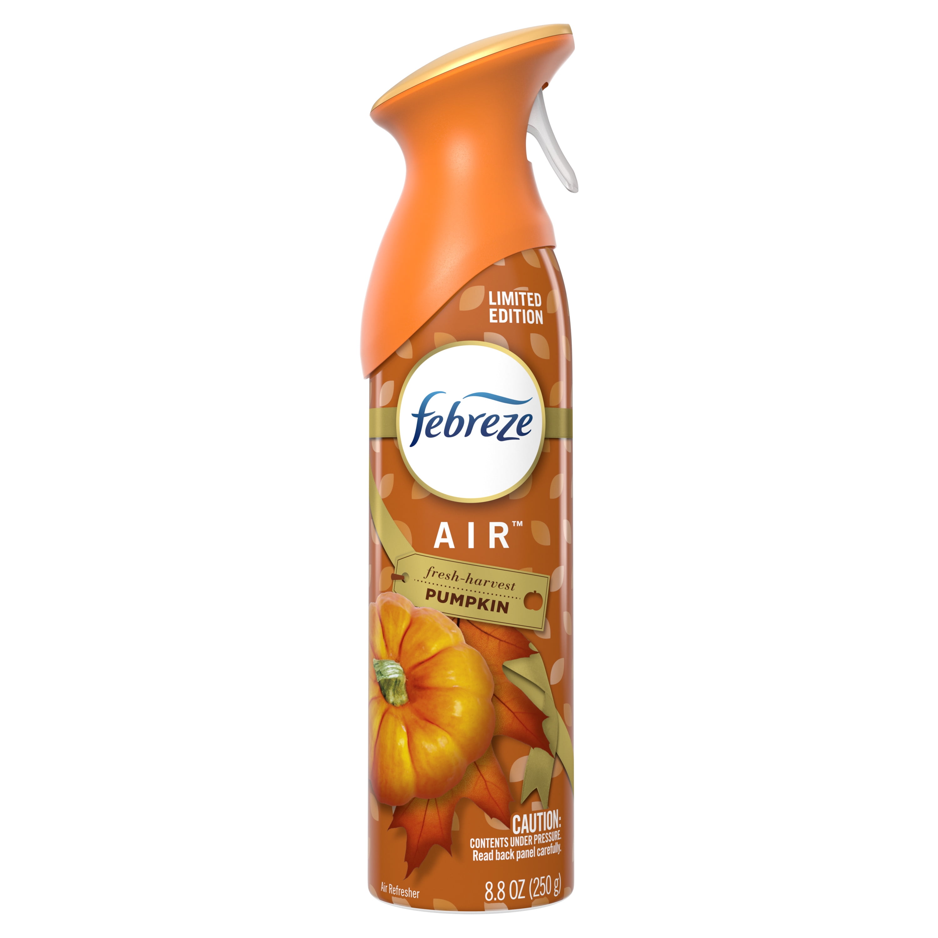 Febreze Odor-Eliminating Air Freshener Spray, Pumpkin, 1 Ct - Walmart ...