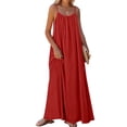 asdoklhq Fall Sundress Wedding Guest Dress Elegant Dresses Maxi Dress ...