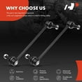 A-Premium 2x Front Sway Bar Links Stabilizer Bar Links, Compatible with ...