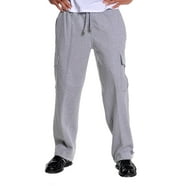 Pro Club Men's Heavyweight Fleece Cargo Sweatpants Black - Walmart.com
