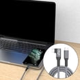 90° Bend Male to Male USB C Extension Cable for Fast Data Sync and 240W ...