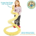 Alba the Albino Burmese Python | 100 Inch Long Stuffed Animal Plush ...