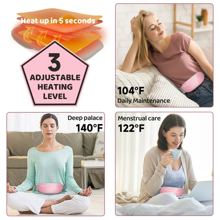 Pink Electric Heating Pad