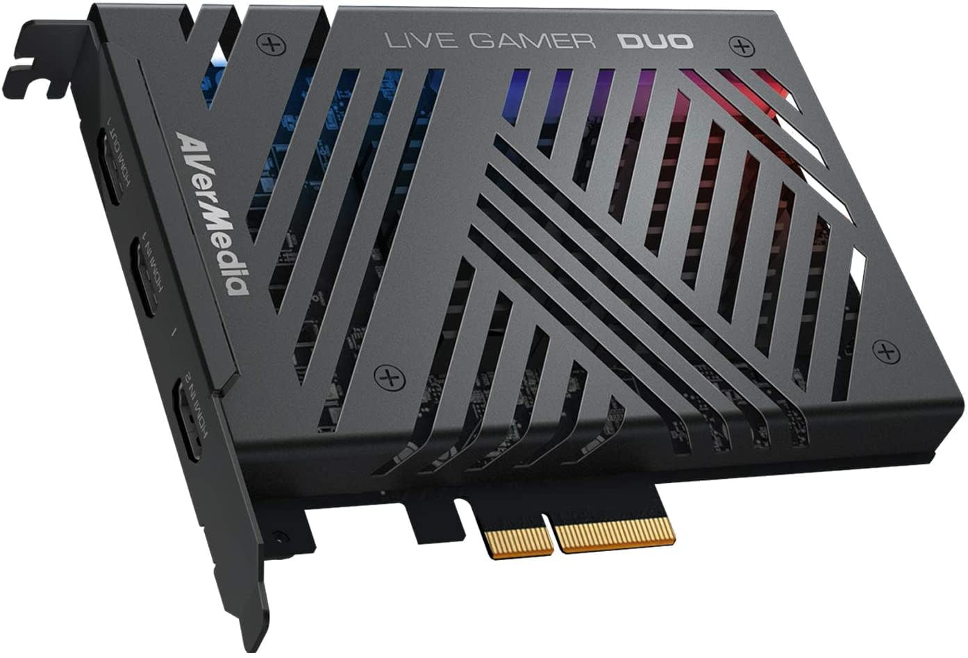 AVerMedia Live Gamer Duo. Dual HDMI 1080p Video Capture Card (GC570D ...