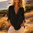 CBASIHI Womens Cotton Oversized Shirts- Long Sleeve Lightweight Fall V ...