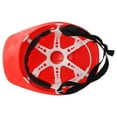 BRITEGUARD Red Safety Hard Hat | Built-In Adjustable Liner | Durable ...
