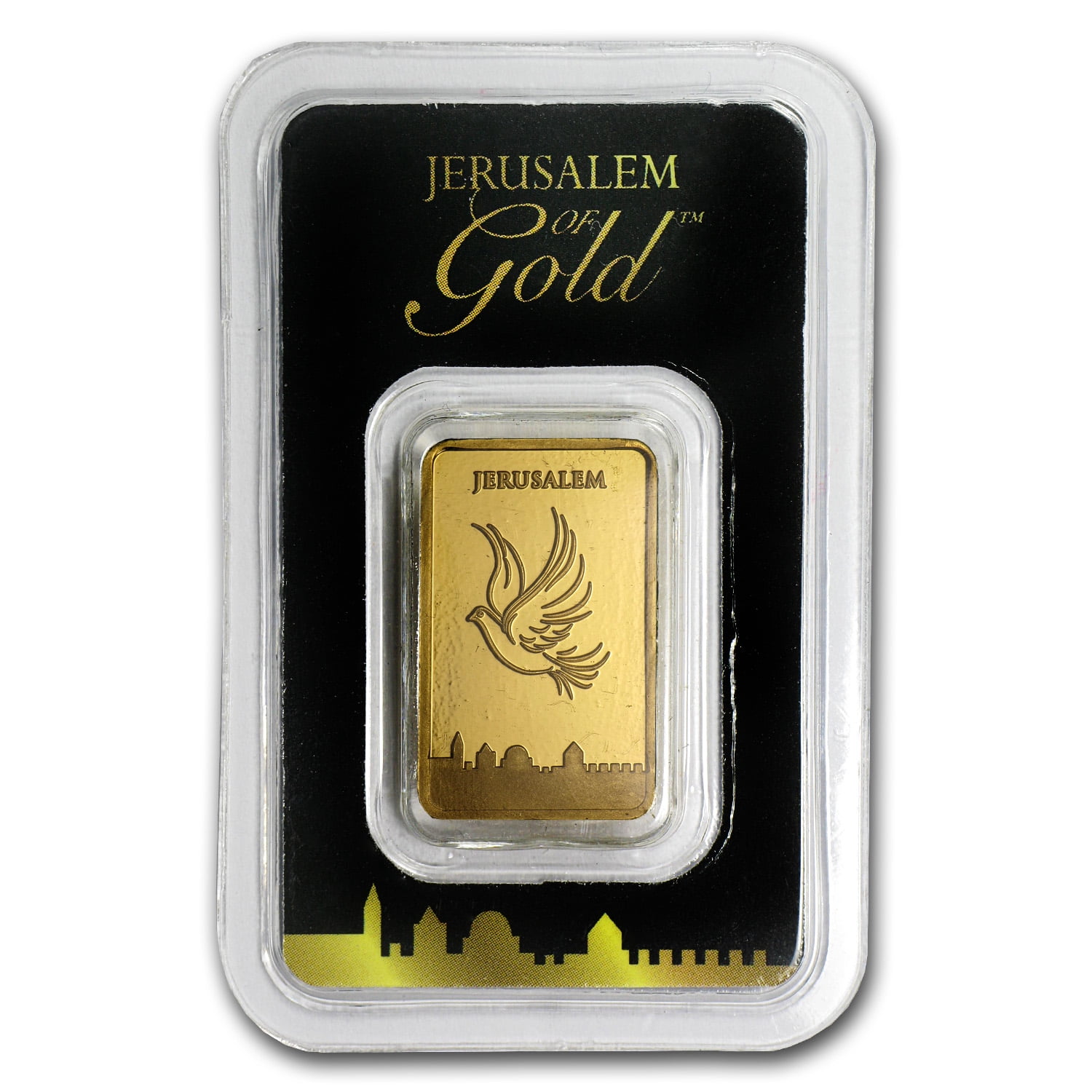 5 gram Gold Bar Holy Land Mint Dove of Peace (In Assay) - Walmart.com