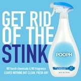 Pooph Pet Odor Eliminator Spray, 24 oz, Fragrance Free, No Harsh ...