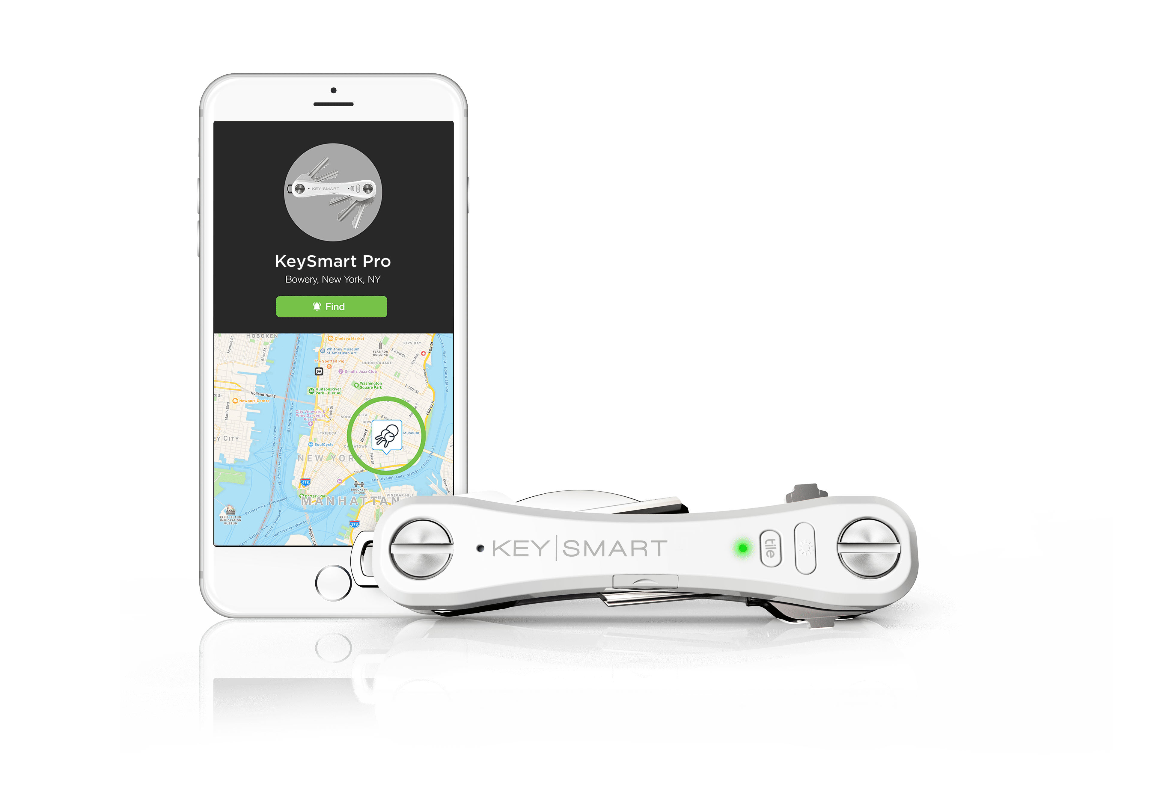 KeySmart Key Holder Pro with Tile™ Smart Location - Walmart.com