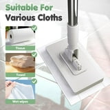 Snap Grip Mini Mop, No-Wash Mop, Zero Touch Mini Mop Wet and Dry ...