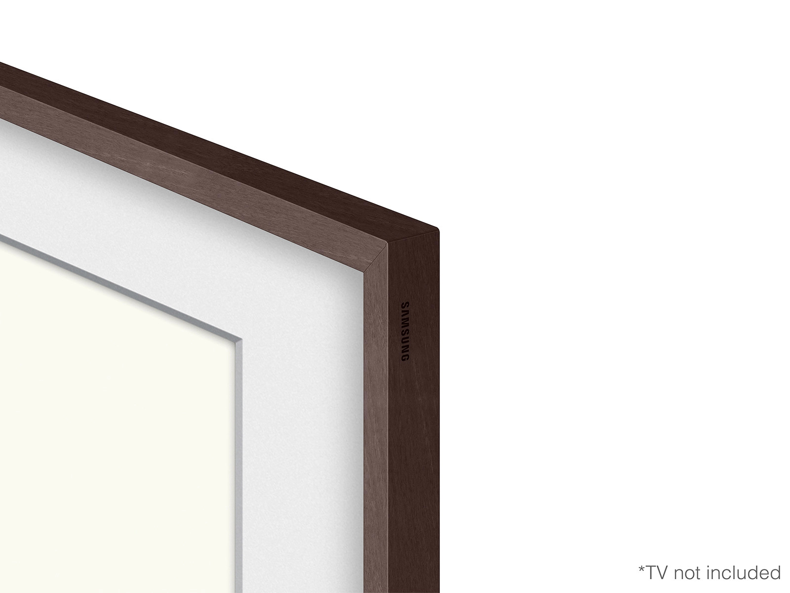 Samsung 75" The Frame Customizable Bezel , Modern Brown - Walmart.com