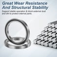 8Pcs 6803ZZ 17mmx26mmx5mm Deep Groove Ball Bearings, Double Metal ...