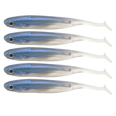 Fish Shape Bait, 4.9x0.7x0.5in PVC Fish Swimbait For Saltwater And ...