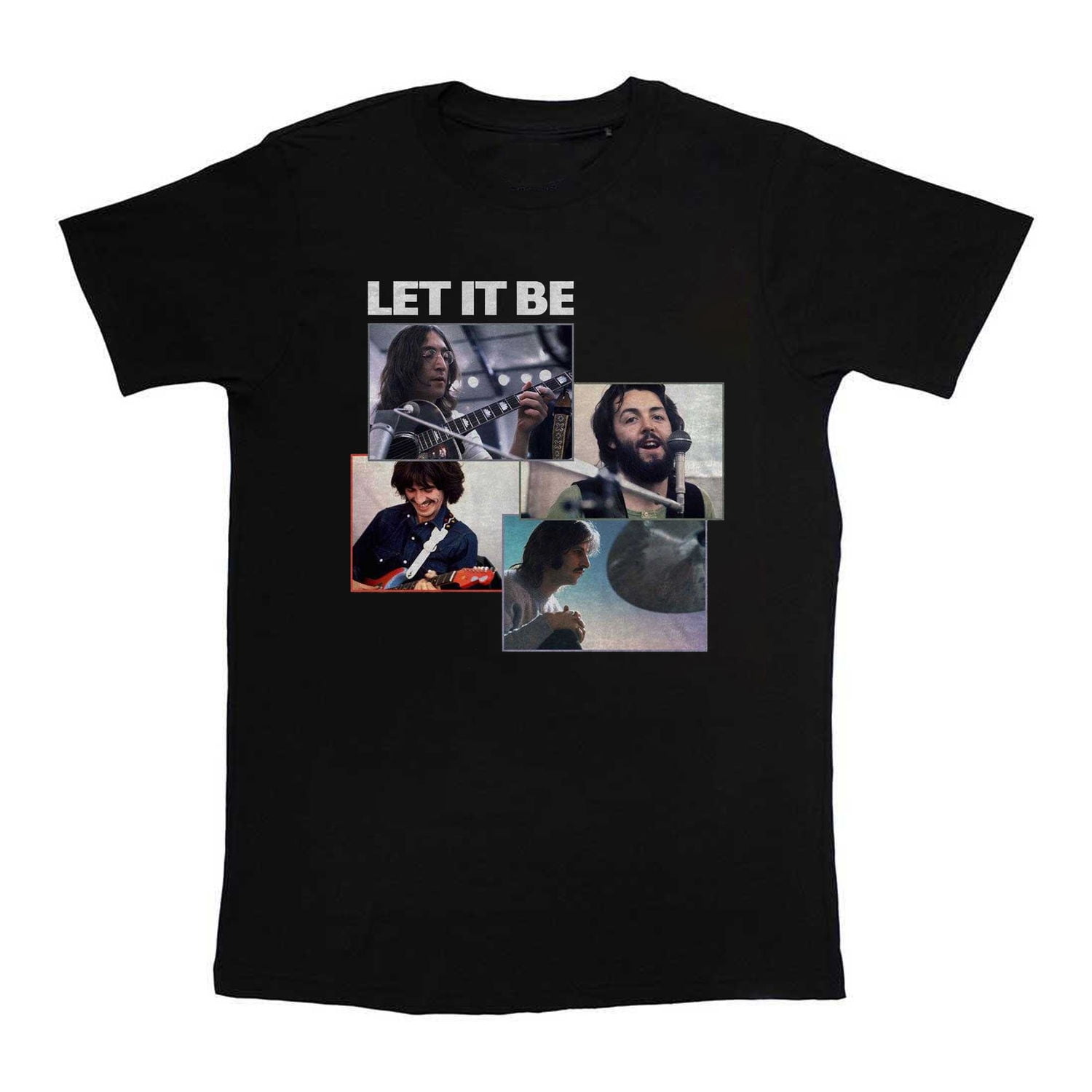 Click here for The Beatles Adult Let It Be Recording Shots T-Shir... prices
