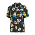 Disney Mickey Mouse Button Up Shirt - Short Sleeve - Walmart.com