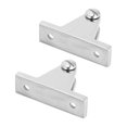 BIMZUC 2pcs Marine Hinge Mount Bimini Top Mountain Shape Pedal Hinge ...