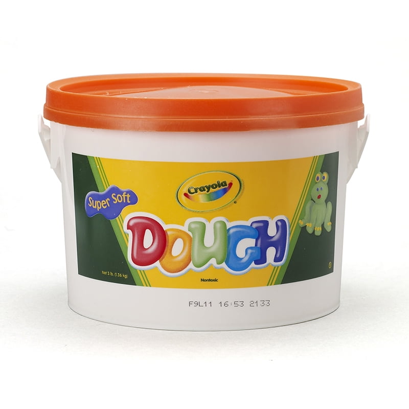 Super Soft Modeling Dough, Orange, 3 lbs. | Bundle of 10 Each - Walmart.com
