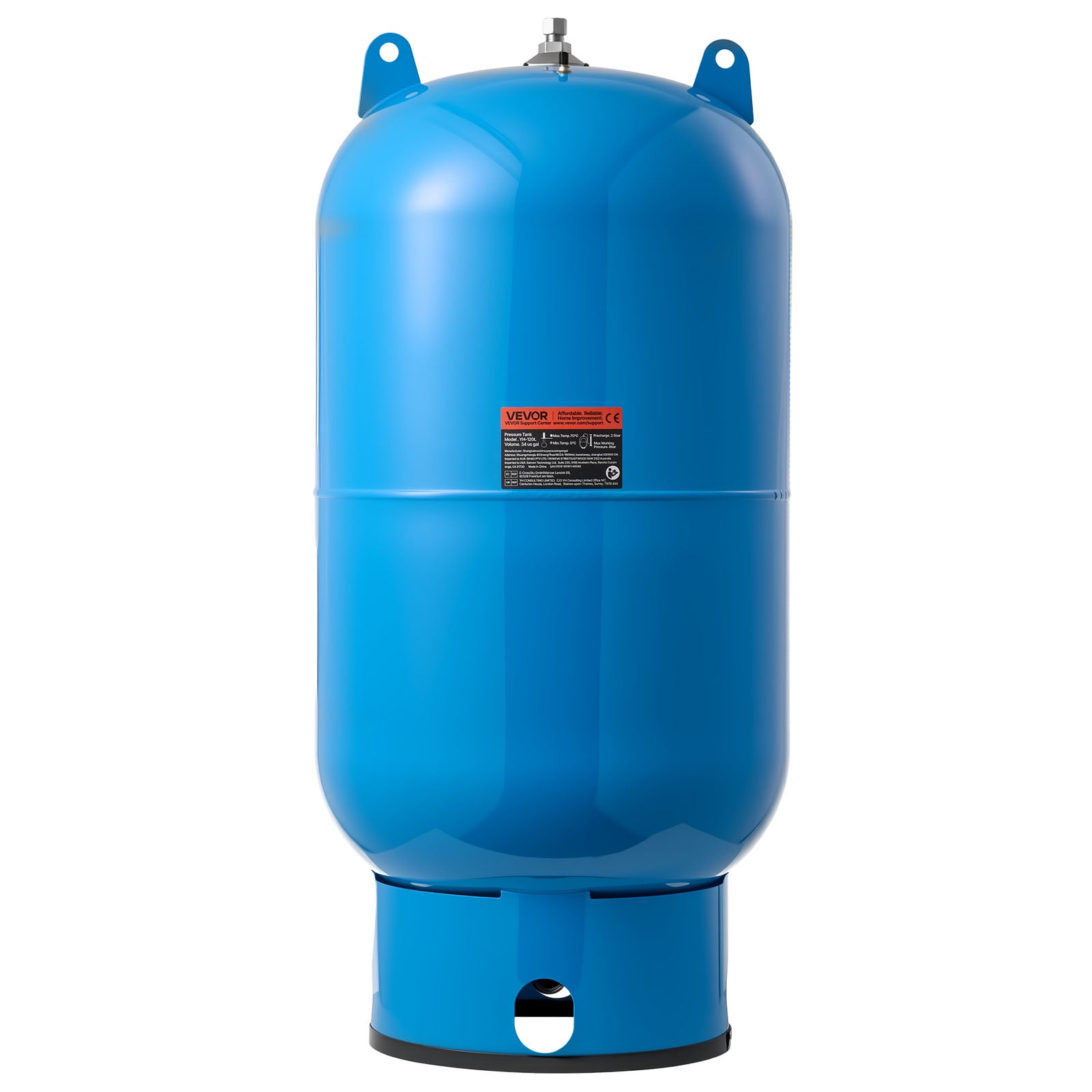 Click here for Vevor 34-Gallon Vertical Well Pressure Tank  Pre-C... prices