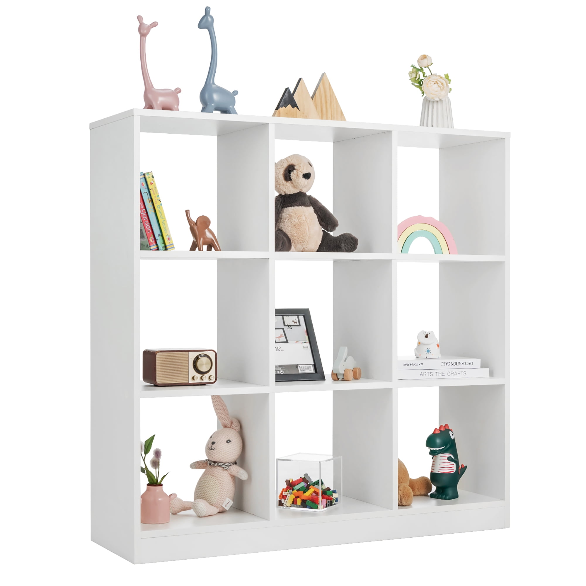Click here for Costway Kids Toy Storage Organizer 9-Cube Kids Boo... prices