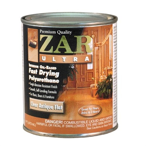 33911 Pt Zar Antique Flat Ultra Fast Drying Polyurethane - Walmart.com