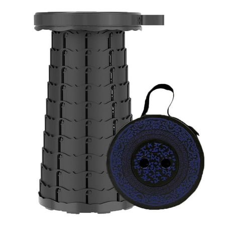 Portable Chair Retractable Folding Stool Telescoping Collapsible Seat ...