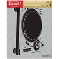 Turntable Stencil 8.5" x 11" Stencil - Walmart.com
